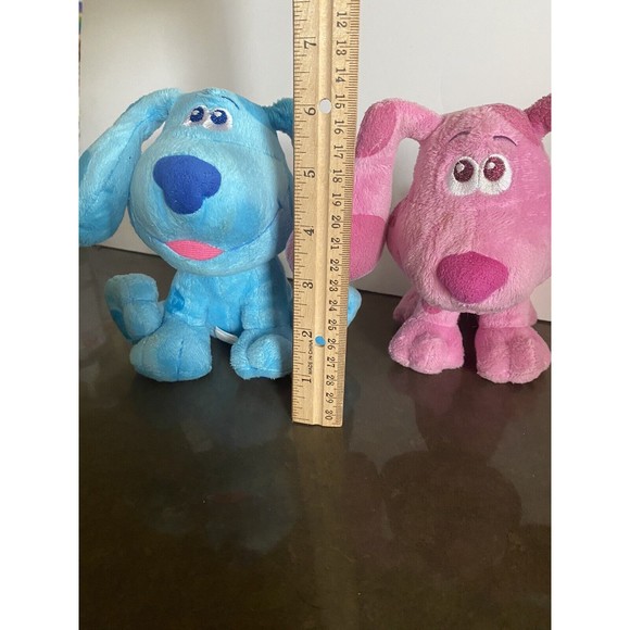 Viacom | Toys | Blues Clues Plush Lot Dogs Blue Magenta Stuffed Animals ...